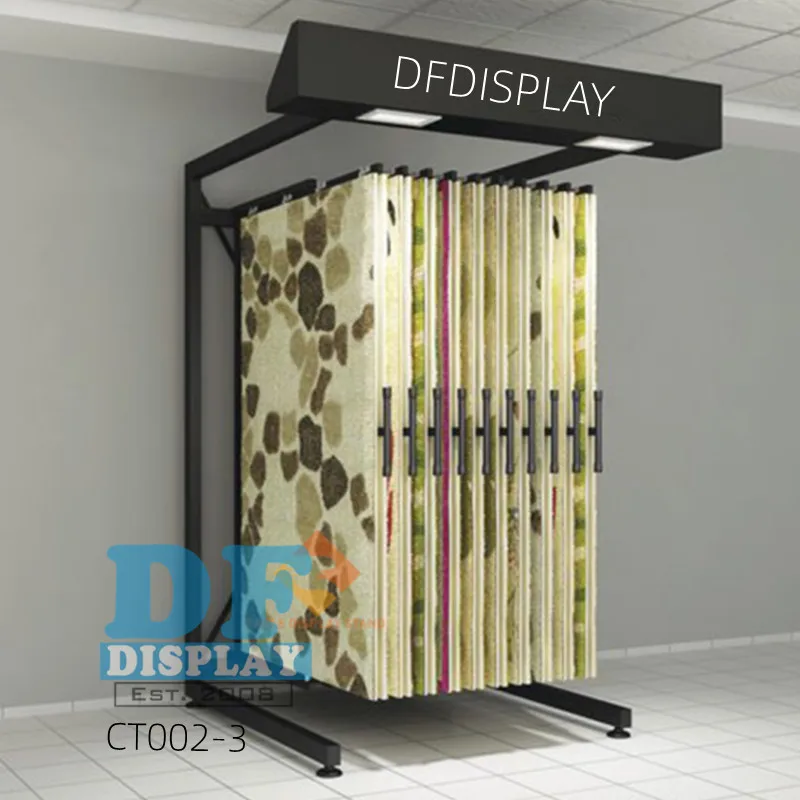 Ct002 Carpet Display Stand Rack For Carpet Sample Display Carpet ...