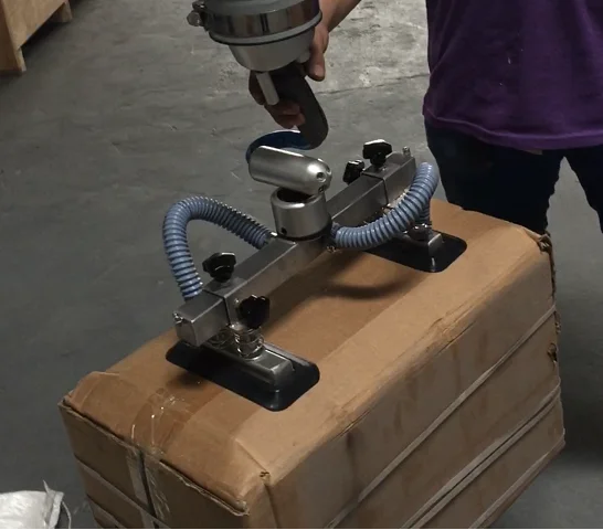 30kg-100kg Intelligent Vacuum Tube Lift Suction Cup Pad Lifter