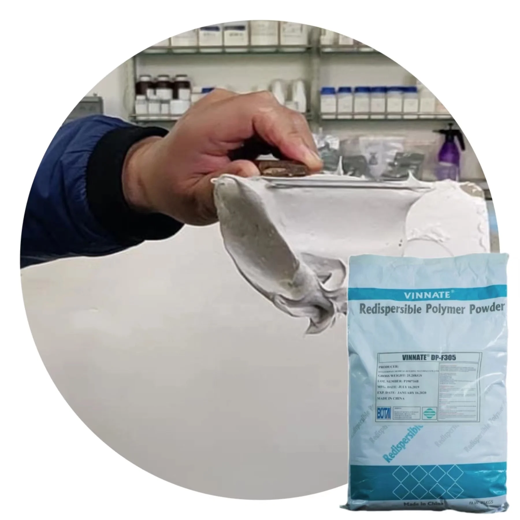 mortar additive polymer binder acrylic polymers VAE copolymer ...