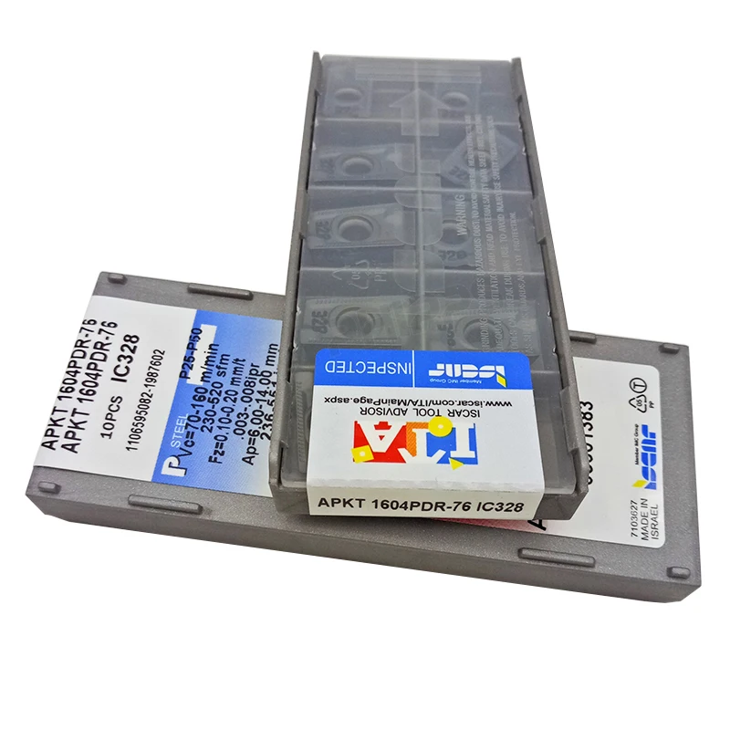 Cnc Fast Feed Heavy Cutting Face Milling Inserts Iscars Apkt Apkt1604 ...