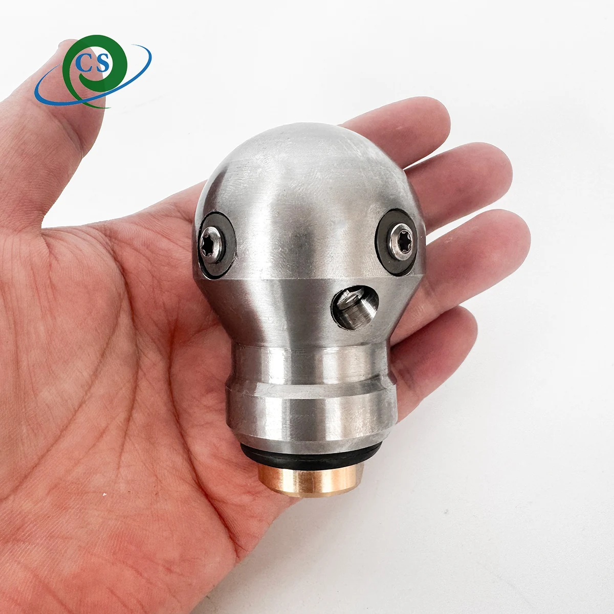 Warthog Rotary High Pressure Nozzle - 360° Rotation Clean Sewer