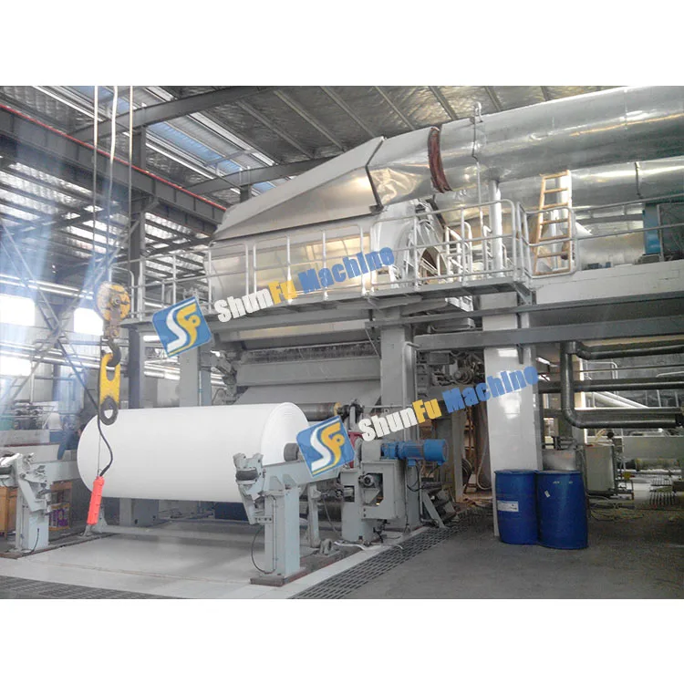 Industrial Toilet Paper Roll Machine Crescent Former Hygienic Tissue ...