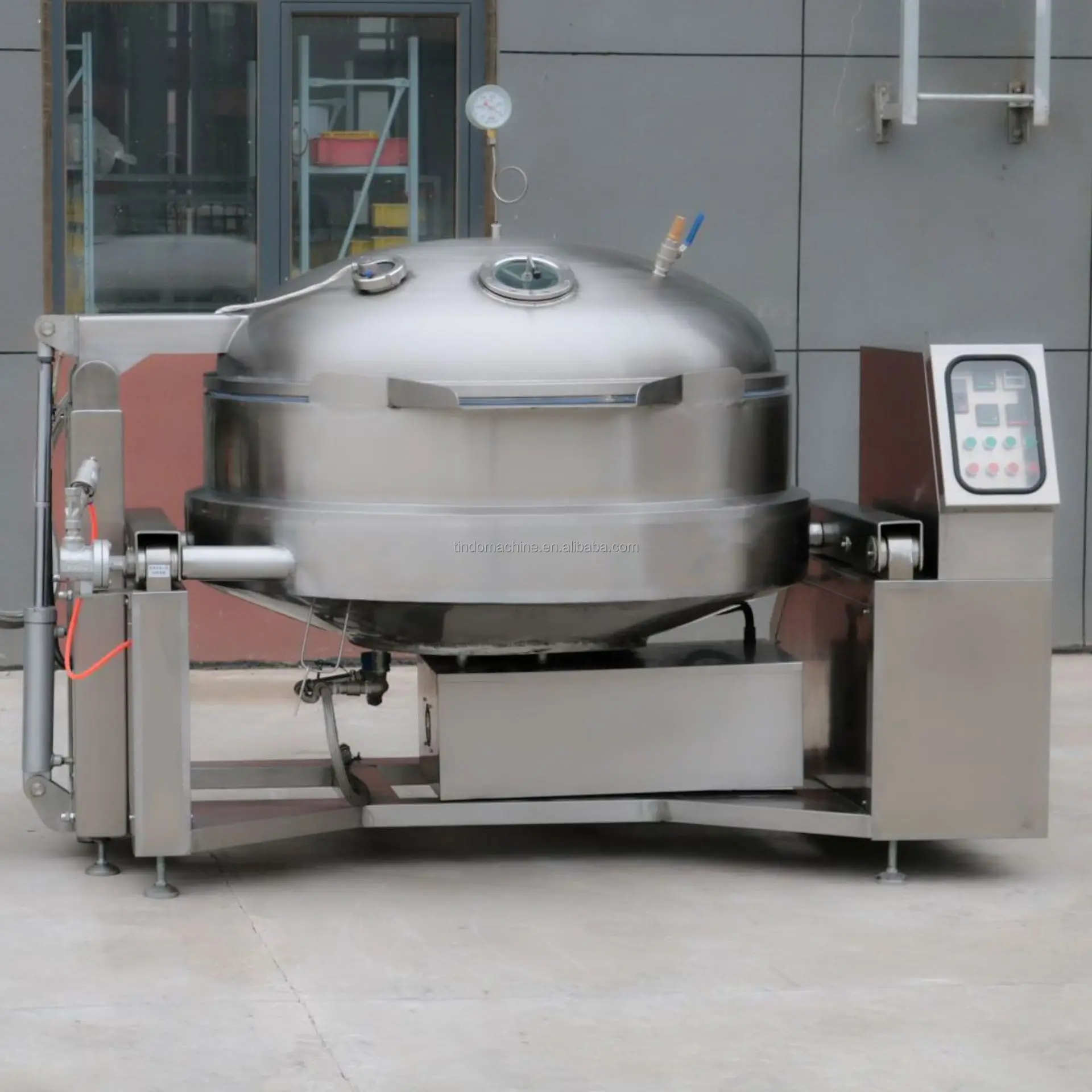 100~1000 Liters Industrial Cooking Pot - Automate Cooking