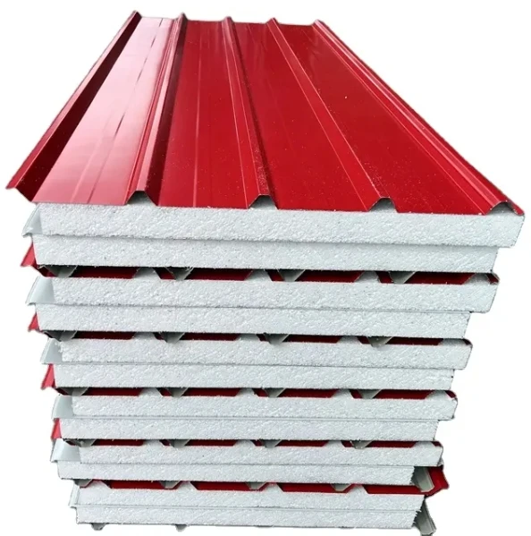 Modern Eps Pu Sandwich Roof Tile Fireproof Color Steel Roof Tile ...