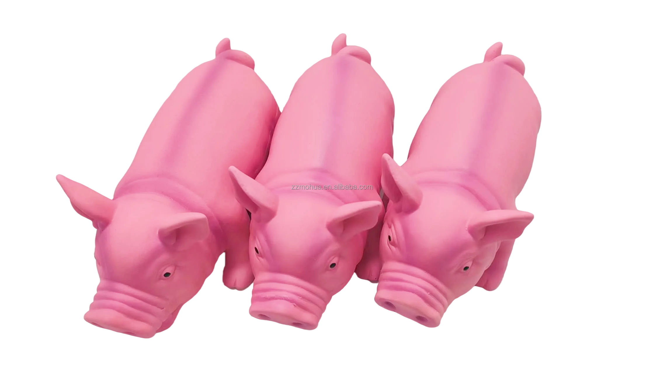 Grunting Sound 15-21 cm pink Pig Classic Dog Toy Squeaky 24 cm Chicken ...