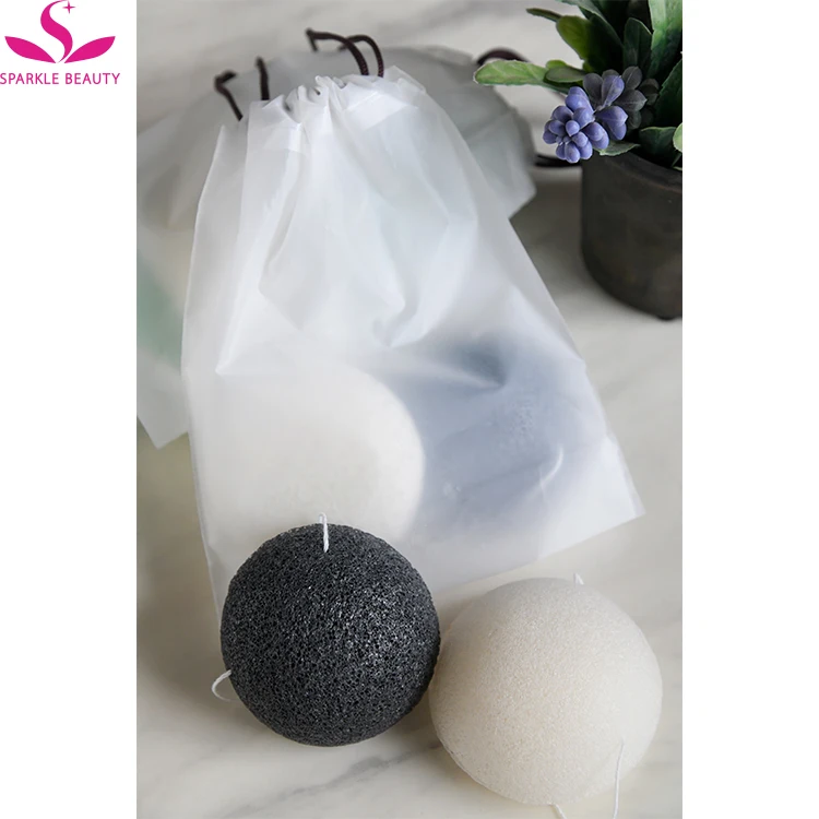 Eco Friendly Biodegradable Natural Konjac Facial Sponges for Gentle Face Cleansing and ...