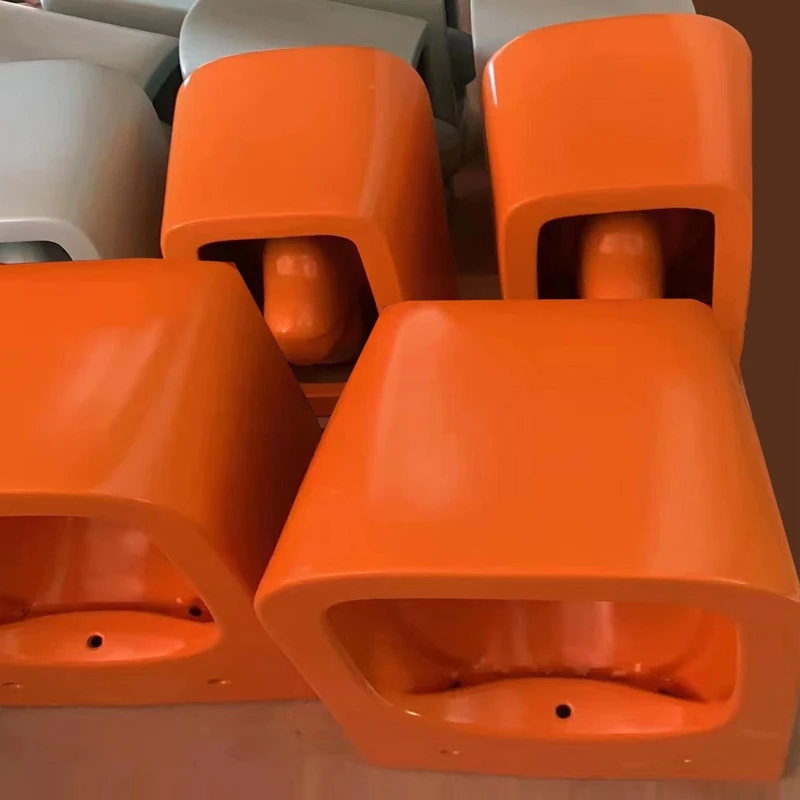 Navy Blue Wc Bidet Sanitary Squatting Pan Washroom Toilet Decor Wc Pot ...