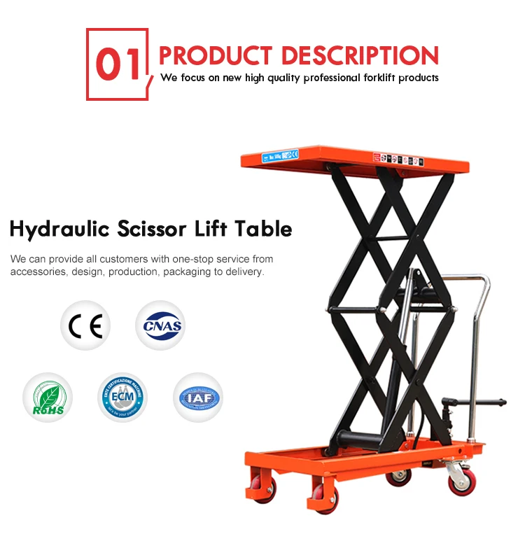 500kg & 1000kg Movable Lift Tables - Efficient Lifting