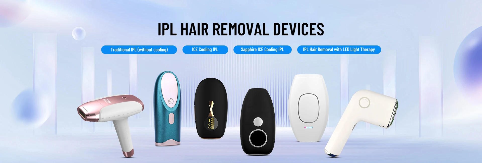 Portable Whole Body Ice Cooling Painless Permanent Ipl Laser Hair ...