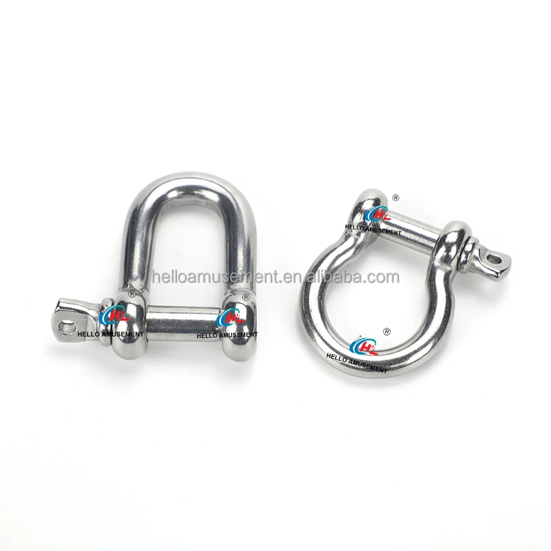 Playground Swing Hanging Part Arch Shackle D Shape Rope Shackle for ...