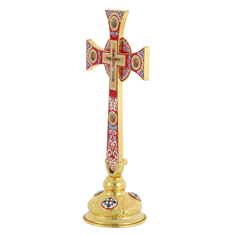 Jesus Crucifix Wall Orthodox Cross Church Decoration Christian Decor ...
