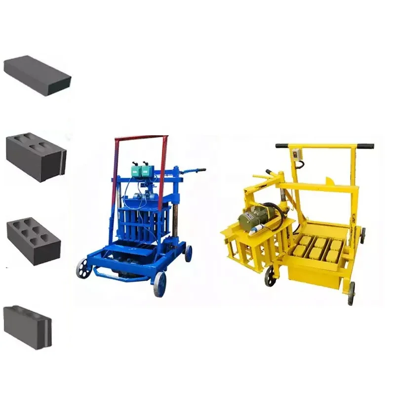 Small Manual Cement Interlocking Brick Making Machinery Of Building ...