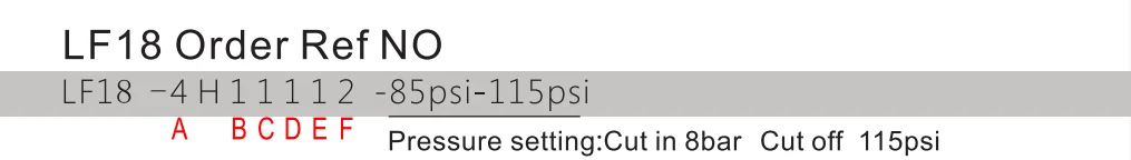 LEFOO LF18 3 Phase Pressure Controller for Air Compressors