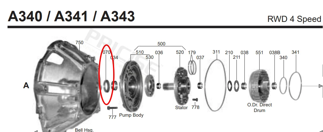 BH2634F丰田汽车变速器前油封38*55*8| Alibaba.com