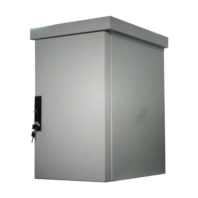 Galvanized Steel 6U Outdoor Telecom Cabinet Pole or Wall Mounted ...
