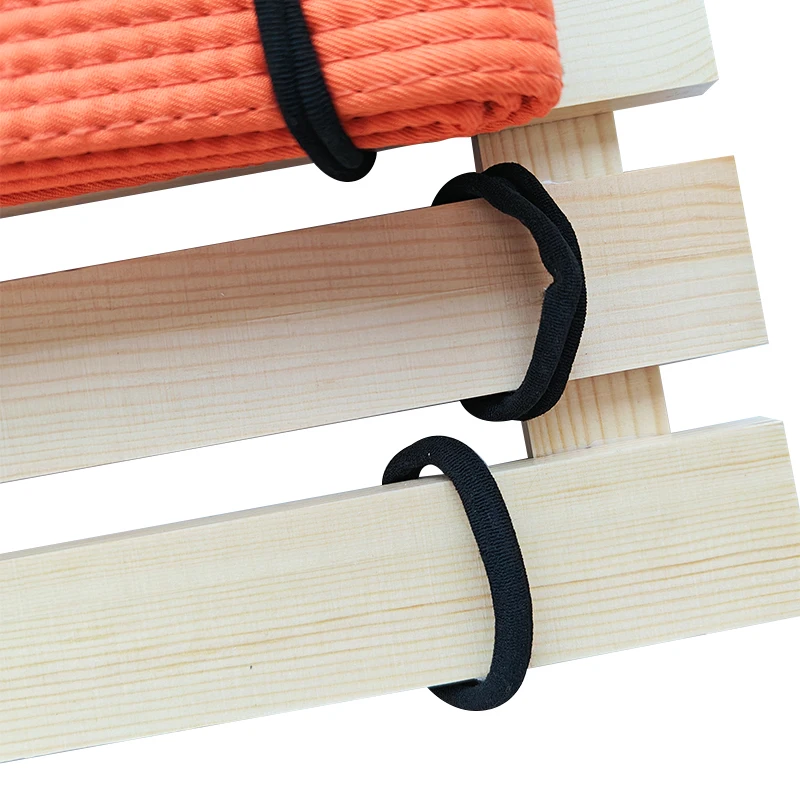 Factory Custom Wood Wall Mounted Taekwondo Belt Display Martial Arts ...