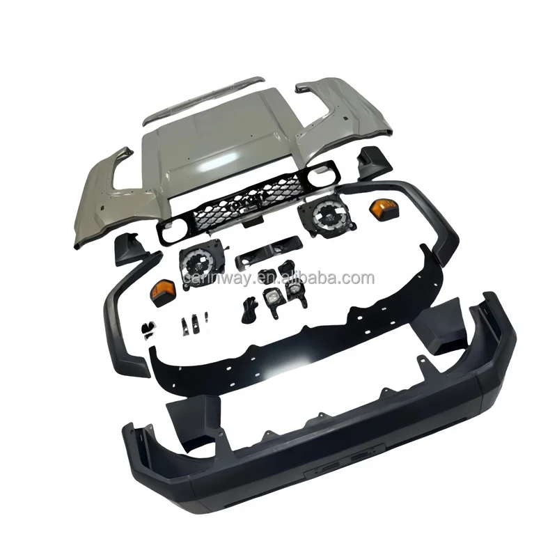 Front Bumper Body Kit Upgrade Lc75 to Lc76 2024 Car Accessories Auto ...