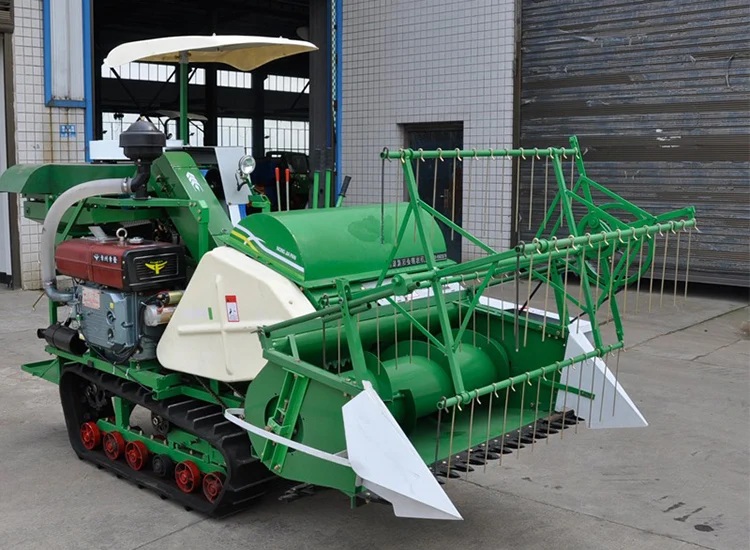 Wubota 4LZ-1.2 Mini Combined Harvester - High-Accuracy Maize Harvesting