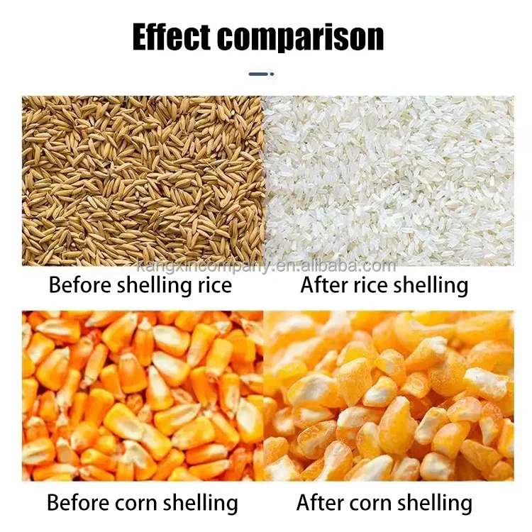 Multifunctional Corn Crushing Mill/millet Automatic Combination Rice ...