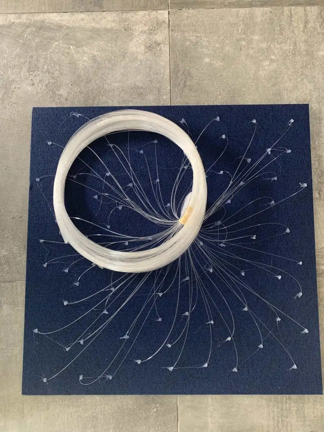 Polyester Fiber Optic Star Ceiling Tiles Standard Starlight Ceiling ...