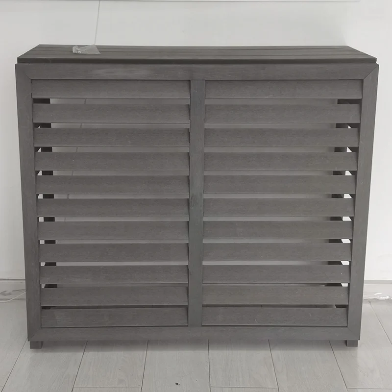 Universal WPC Material Mini Split Heat Pump Cover Outdoor