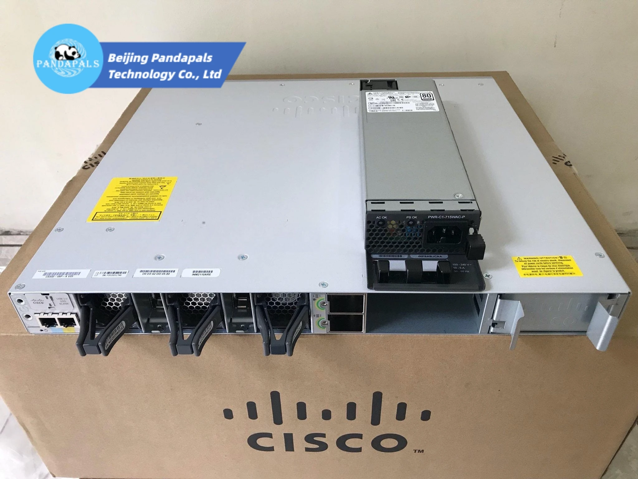 Original New C9300-48p-e Ciscos Catalyst Switch C9300 10gb 48 Ports ...