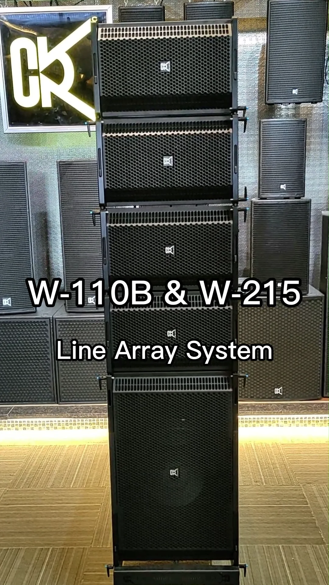 professional audio sound system 10 inch line array active speaker ...