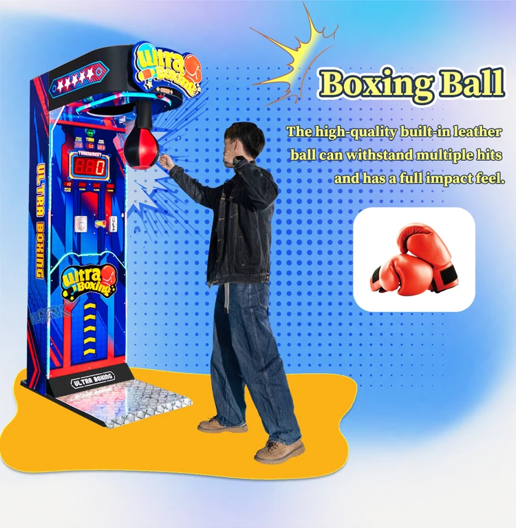 Customized Boxing Hitting Game Machine - EPARK EP-SP040
