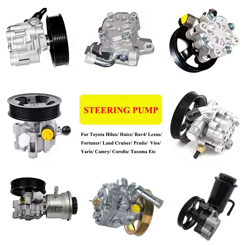 Hydraulic Auto Power Steering Pump 7L8422154E 7L8422154D 7L6422154A ...
