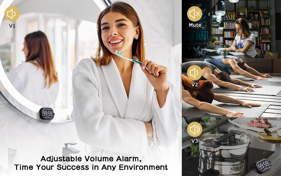 INKBIRD IDT-02 Digital Countdown Timer - Magnetic Kitchen Timer with ...