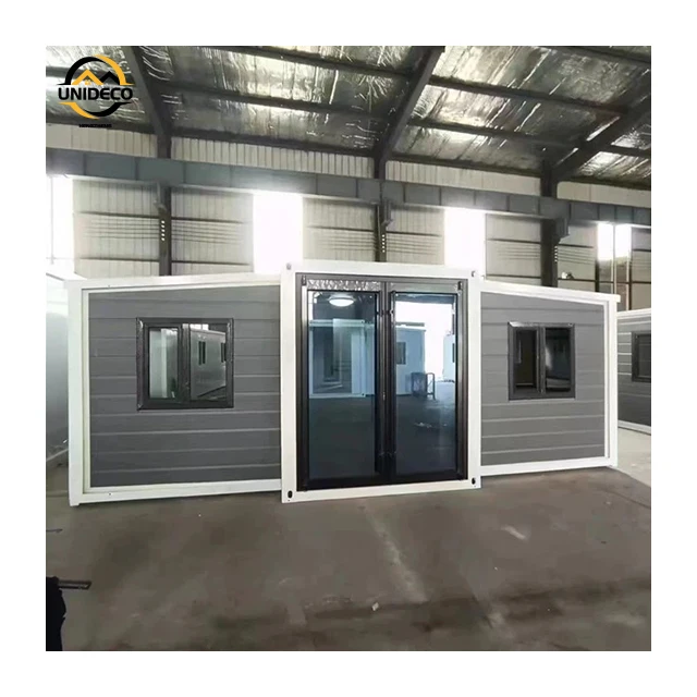 Quick Installation 20ft 40ft Folding Prefab Container Houses Foldable ...