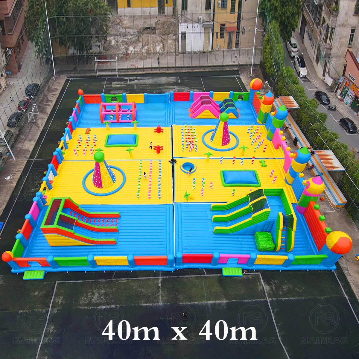 Largest Inflatable Playground Bouncer - Nairbag Theme Park