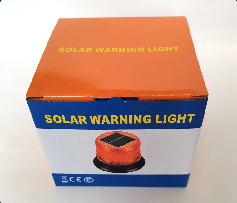 Bright Flashing Led Solar Warning Light - Buy Solar Warning Light,Led ...