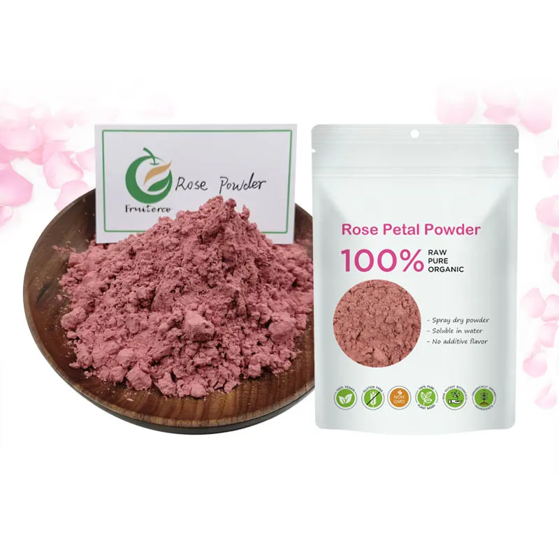 Private Label 100% Natural Water Soluble Rose Petal Powder Rose Powder ...