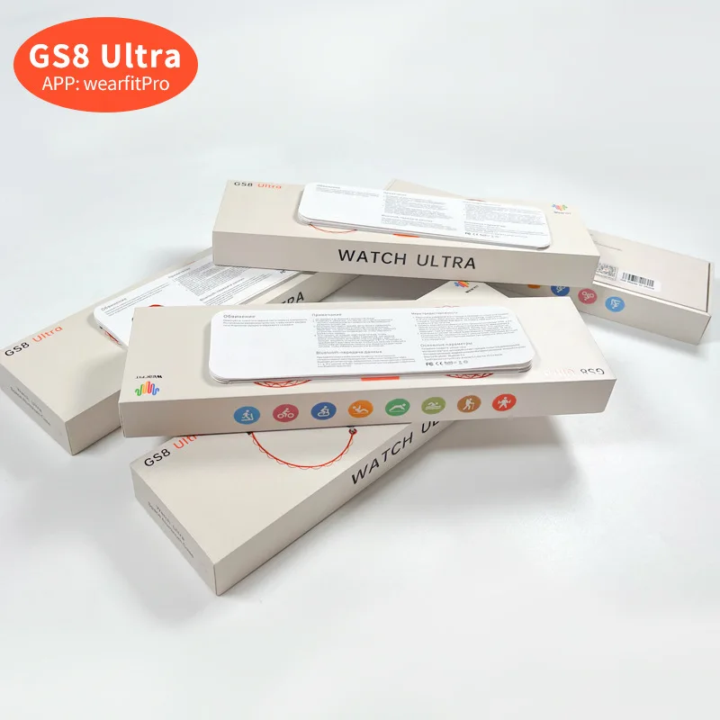 48h Delivery Original Series 8 Smartwatch Gs8 Lady Smart Watch 24h Health Monitor Wholesale ...