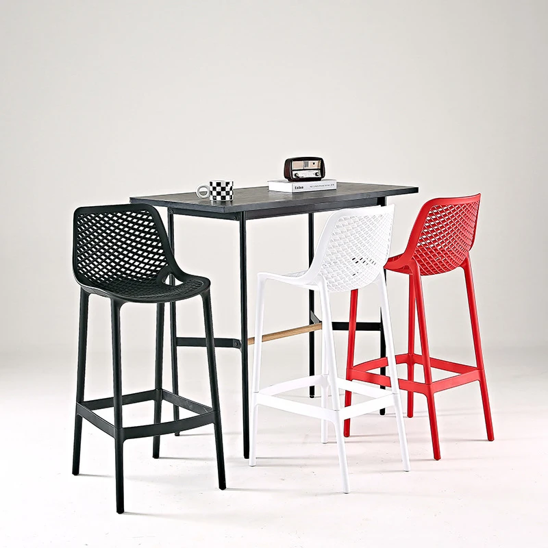 Hebei Cheap Bar Furniture - Modern PP Plastic High Chairs