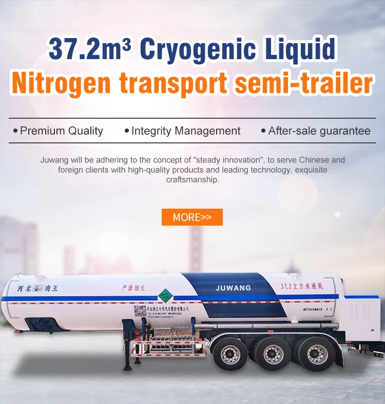 Liquid Tanker Nitrogen Cryogenic Vacuum Transporter Liquid Nitrogen ...