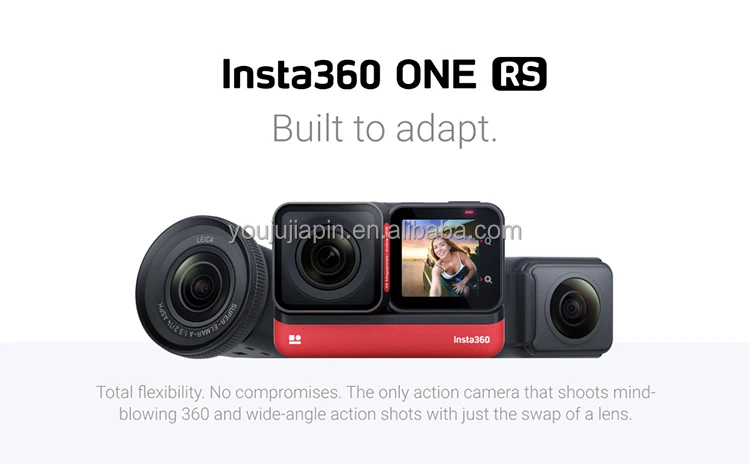 Original Insta360 ONE RS/ 4K 5.7K Action Camera Twin Edition 4K Boost ...