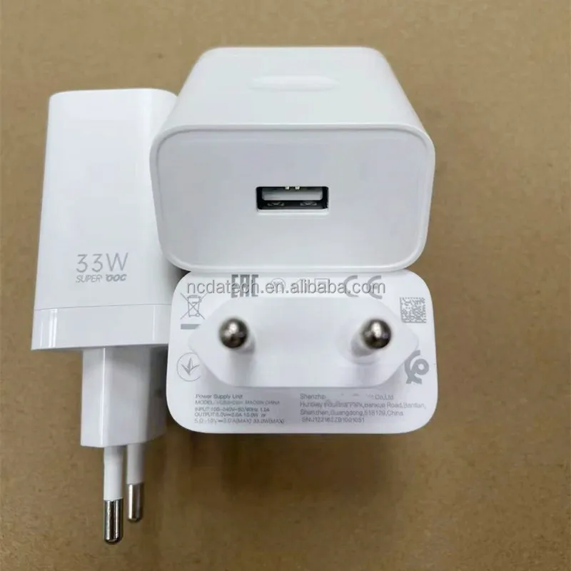 33W 67W 80W 100W Fast Charger for OPPO A96 Reno7 SE Realme GT 5G