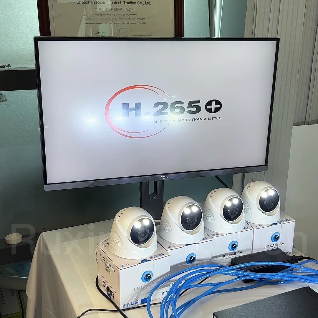 Ultra Hd 8mp 4k Security Camera Auto Alarm Face Detection Cctv Camera ...