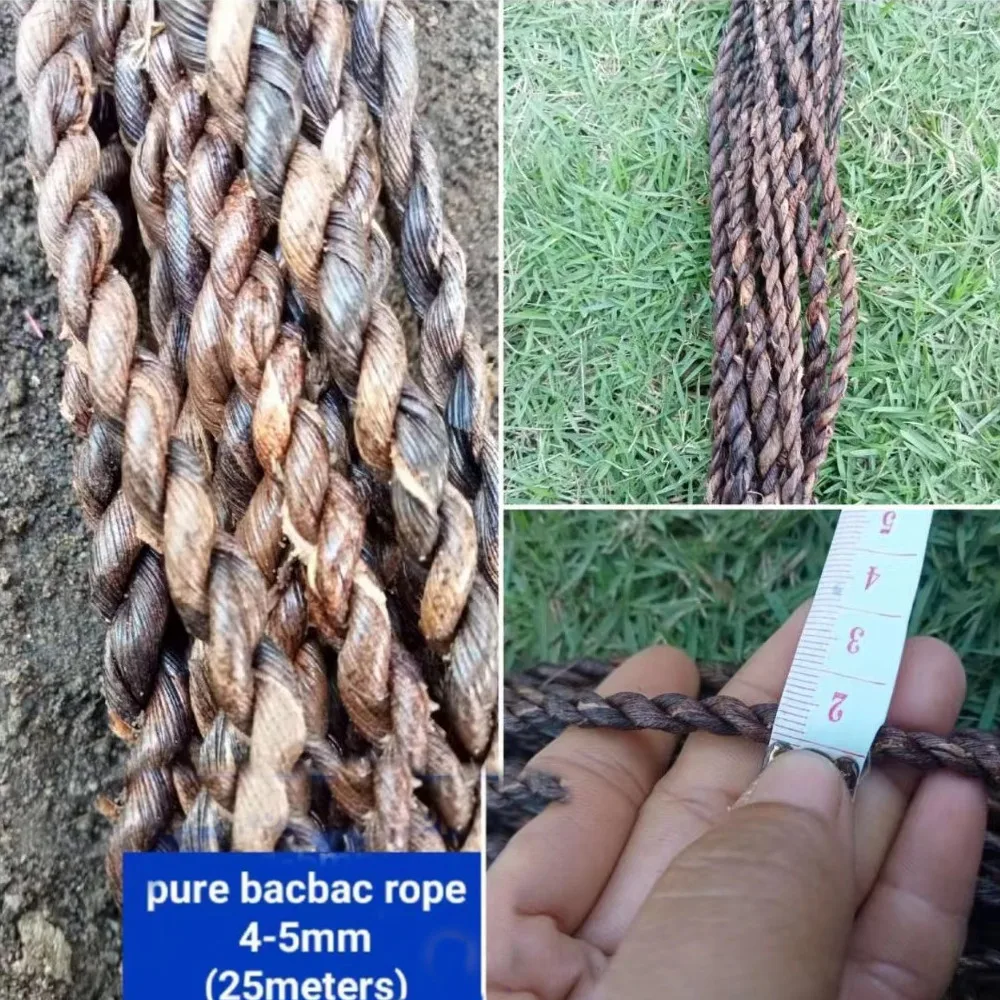 Handmade Different Size Of Manila Abaca Rope Used For Animal Tie Basket ...