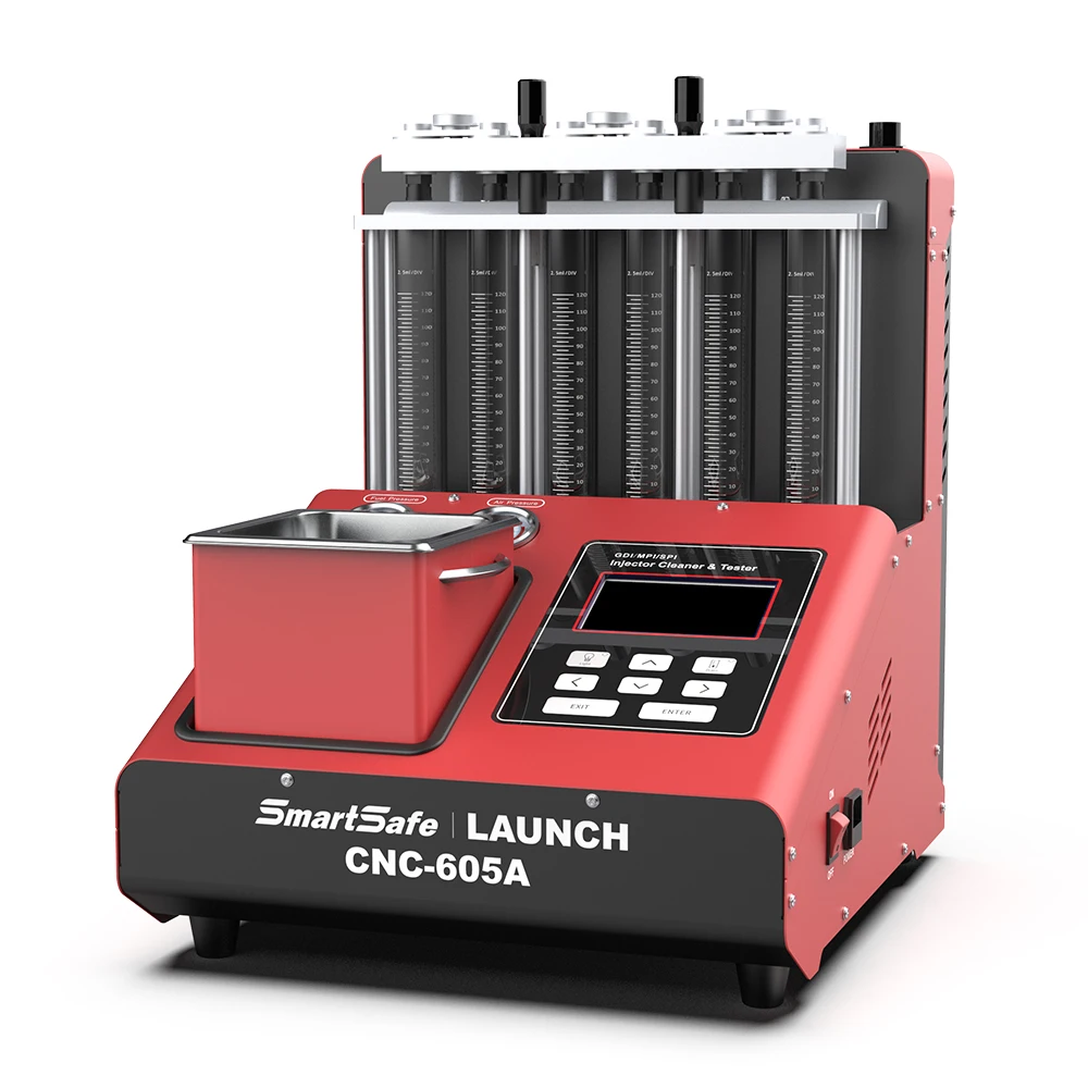 Launch Cnc605a Ultrasonic Gdi Injector Machine 4/6 Cylinder Fuel ...