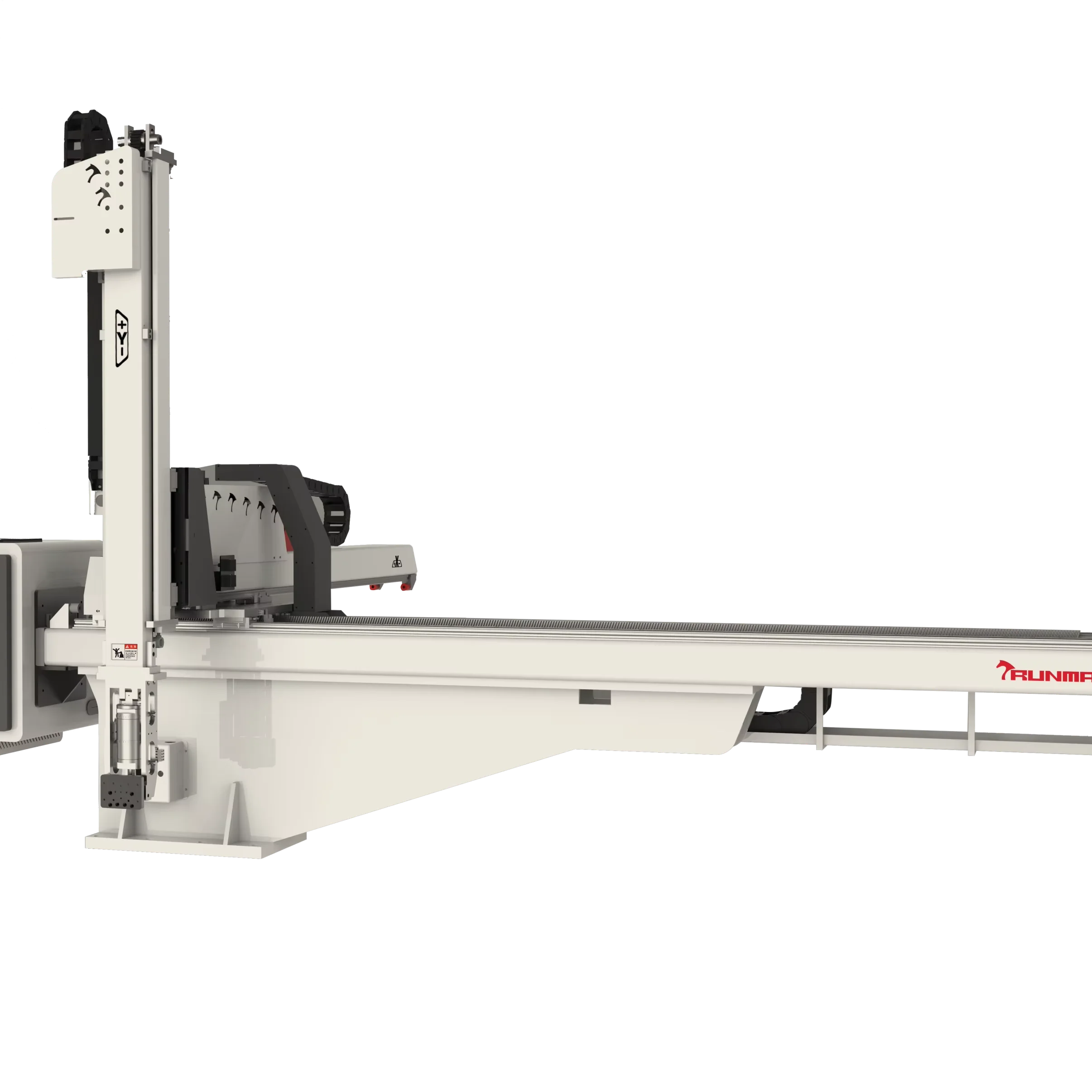 20 liters pail bucket IML robot 650 ton injection machine in mould ...