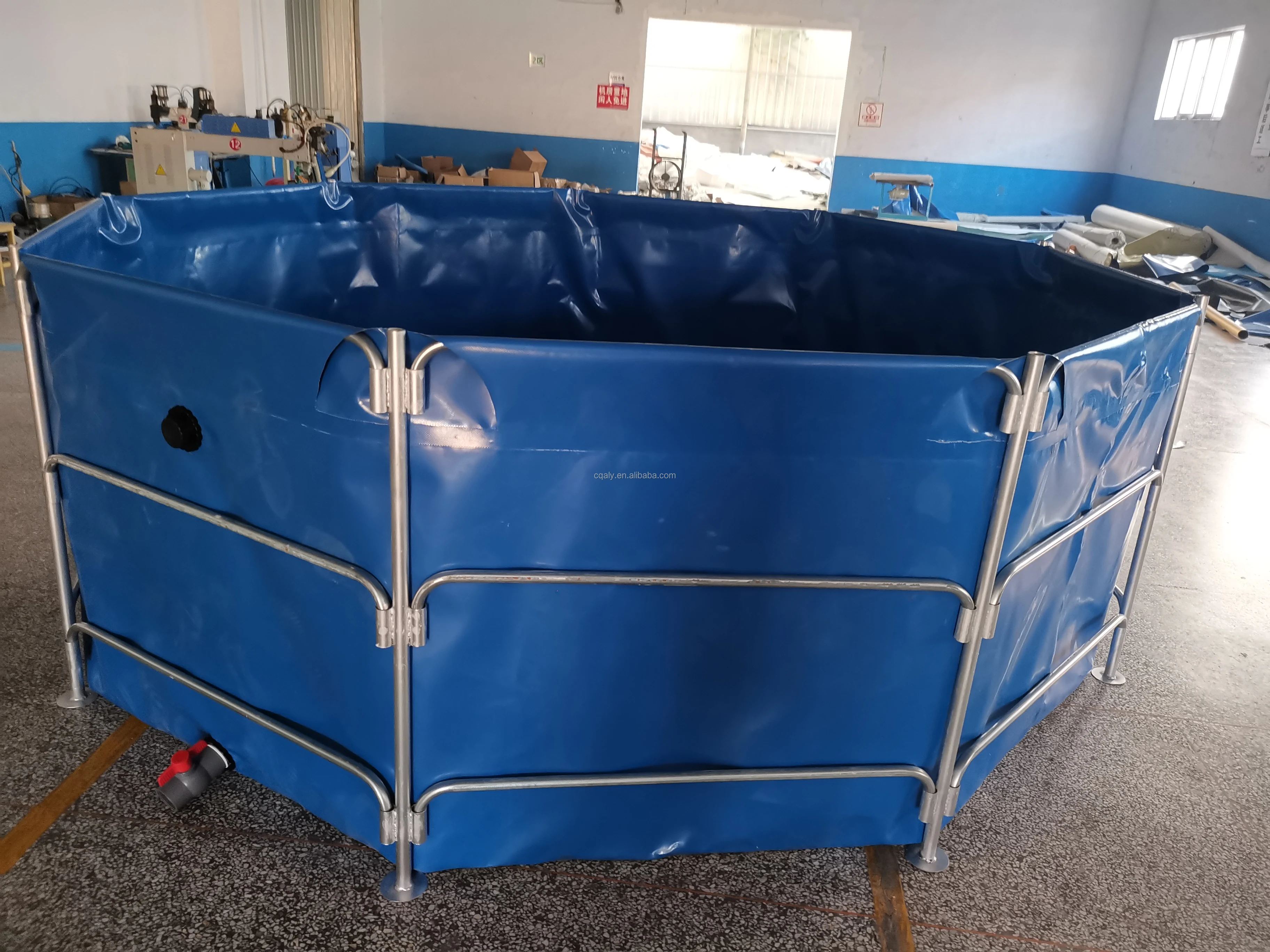 Ras Fish Aquaculture Farming Equipment 20 Ton Prawn Farming Fishery ...