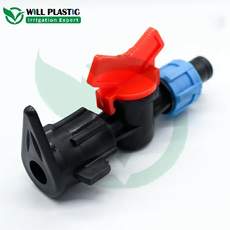 Plastic Drip Valve Tape Valve for Lay Flat Hose Dn 17 Irrigation Mini ...