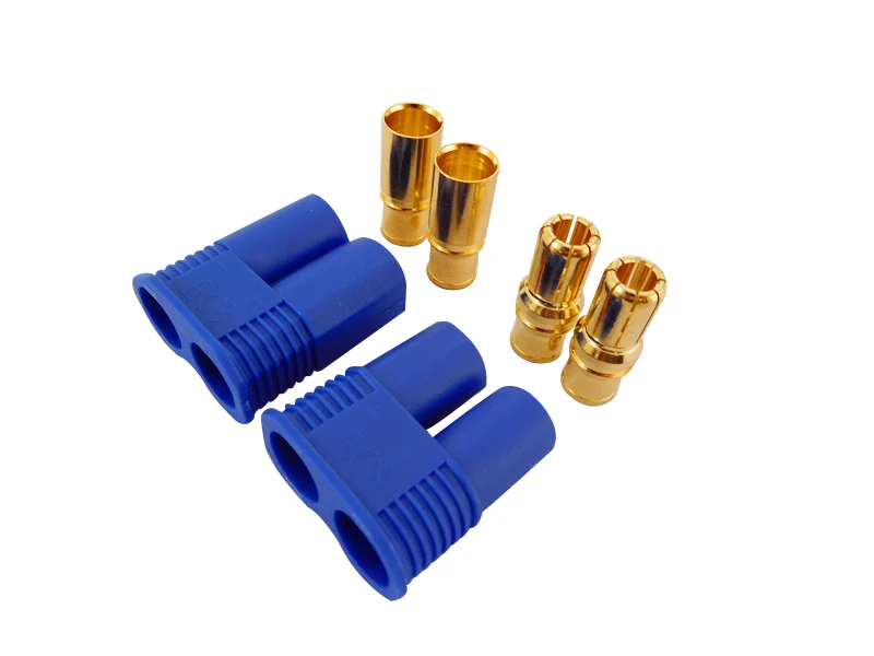 EC8 Connector - Gold Bullet Plug for RC ESC Motor LIPO Battery