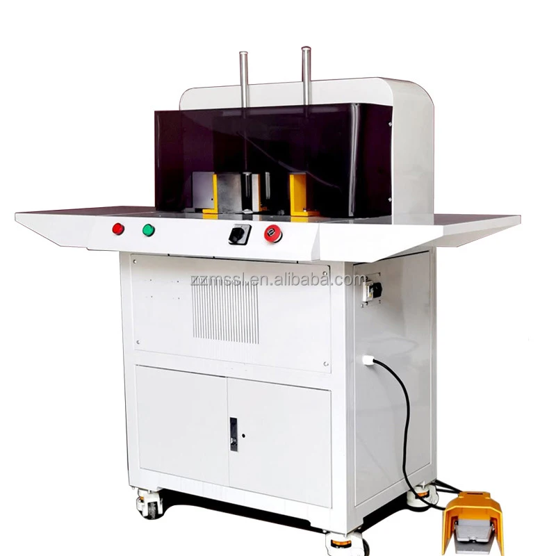 Heavy Duty Program Control Double Heads Automatic Paper Round Corner ...