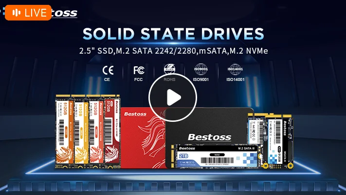Bestoss SSD DDR Live Show Product Show Stream 2024 - Alibaba.com