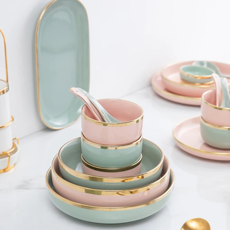 Luxury Porcelain Dinner Sets - Elegant Ceramic Tableware