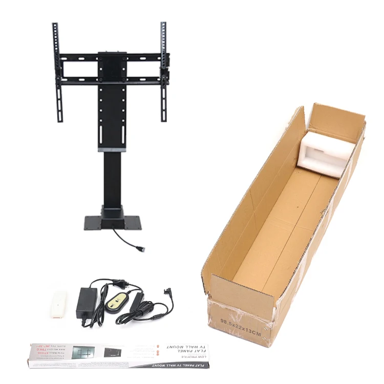 Adjustable 32-70 Inch Automatic Motorized Tv Lift - Buy Motorized Tv ...